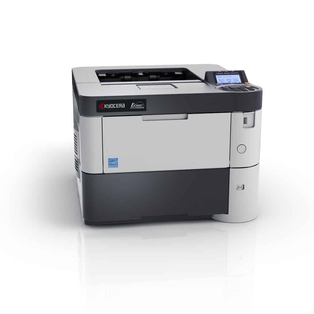Fs-2100DN Kyocera AANBIEDING A4 laser printer leasen van Kyocera
